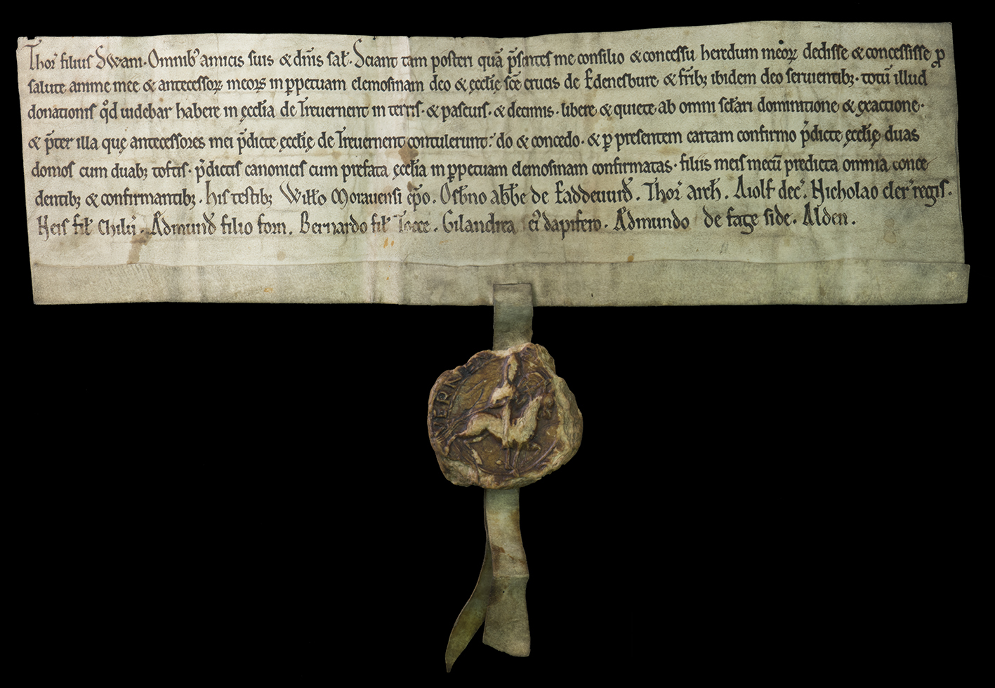 Medieval Charters Exhibition – Open Book