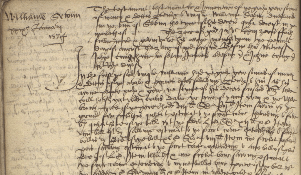 Scottish Handwriting 1500-1700 – Open Book
