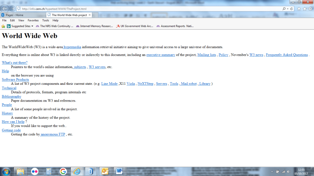 What is web archiving? History, technology, collections – Open Book