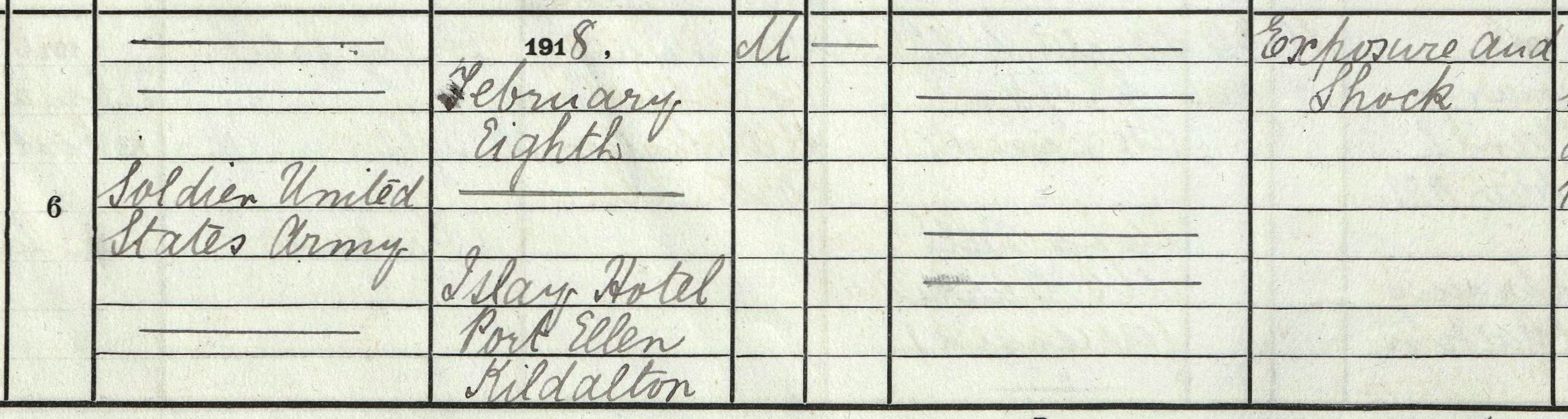 The sinking of the Tuscania, 1918 – Open Book